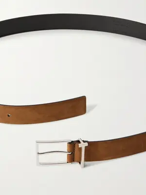 TOM FORD 2.8cm Nubuck Belt