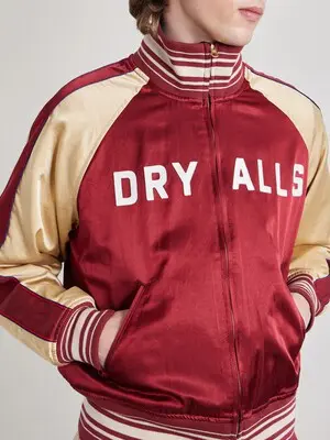 HUMAN MADE Reversible Logo-appliquéd Cotton-blend Satin Bomber Jacket