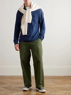 Polo Ralph Lauren Linen Polo Shirt - Blue