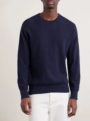 Hartford Cotton-piqué Sweater