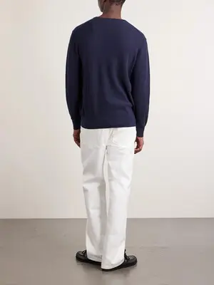 Hartford Cotton-piqué Sweater