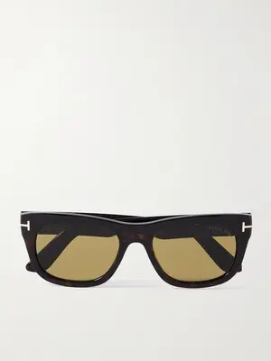 TOM FORD Marshall Rectangular-frame Acetate Sunglasses