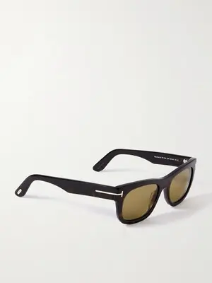 TOM FORD Marshall Rectangular-frame Acetate Sunglasses