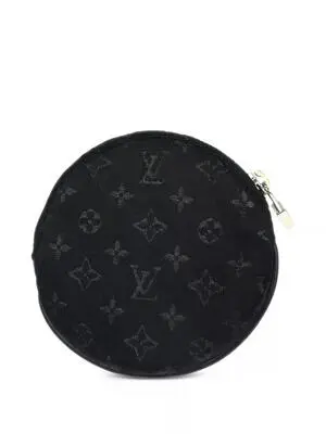 LOUIS VUITTON 2002 Appliqué Zip Wallet