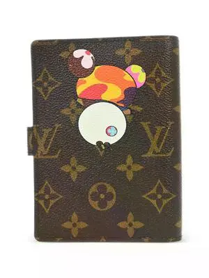 LOUIS VUITTON 2007 X Takashi Murakami Agenda Pm Notebook - Brown