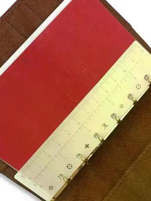 LOUIS VUITTON 2007 X Takashi Murakami Agenda Pm Notebook - Brown