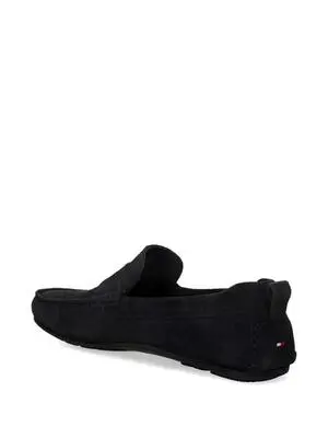 Tommy Hilfiger Suede Penny Loafers