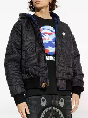 A BATHING APE Camouflage-print Hooded Jacket