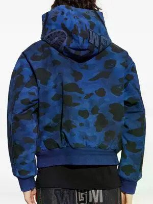 A BATHING APE Camouflage-print Hooded Jacket