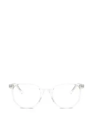 Ray-ban Round-frame Glasses - White