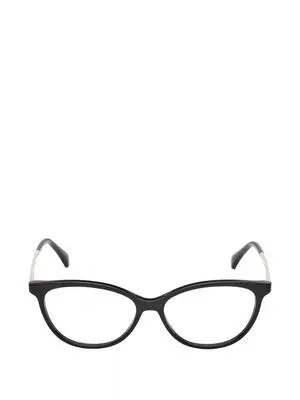 Max Mara Cat-eye Frame Glasses - Black