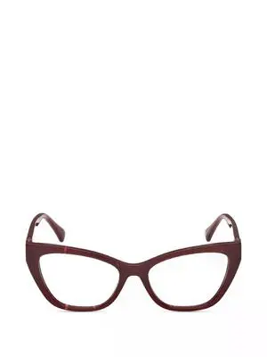 Max Mara Cat-eye Frame Glasses - Red