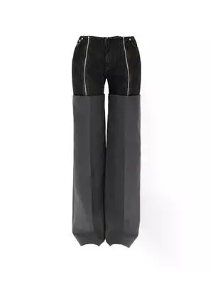 JEAN PAUL GAULTIER Zip Trousers - Grey