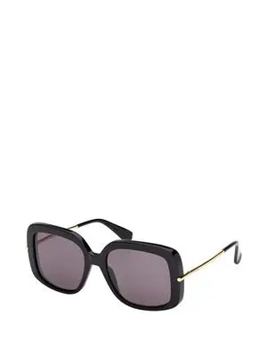 Max Mara Square-frame Sunglasses - Black