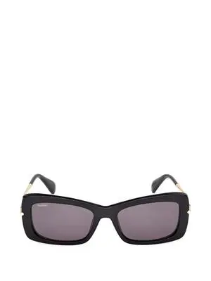 Max Mara Rectangular-frame Sunglasses