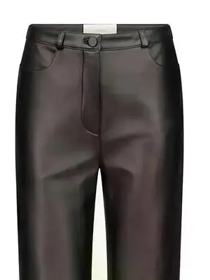 Loulou De Saison Leather Trousers - Black