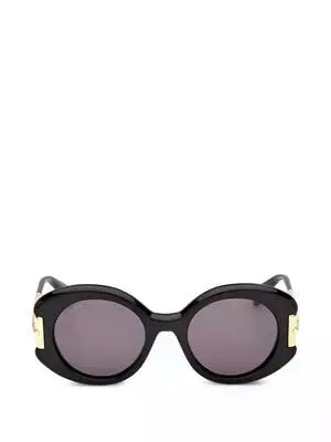 Max Mara Round-frame Sunglasses - Black