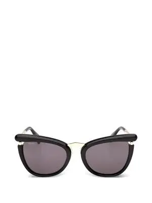 Max Mara Cat-eye Frame Sunglasses - Black