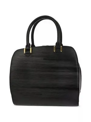 LOUIS VUITTON 1998 Épi Pont Neuf Handbag - Black
