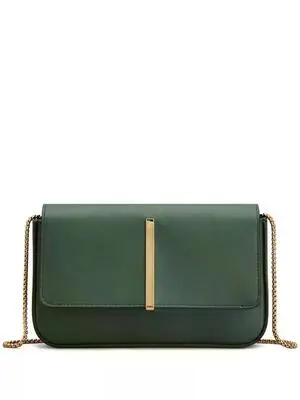 TOD'S Mini Leather Cross Body Bag - Green