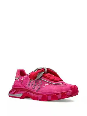Dolce & Gabbana Country Road Logo Sneakers - Pink