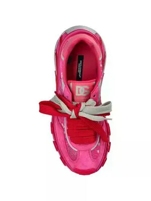 Dolce & Gabbana Country Road Logo Sneakers - Pink