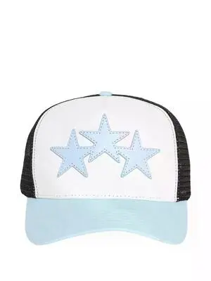 Amiri Star-patch Trucker Hat - White