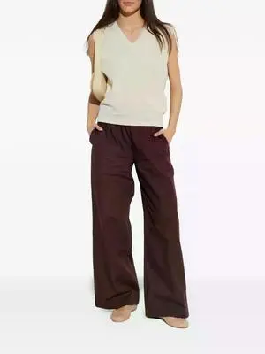 Fabiana Filippi Sleeveless V-neck Vest - Neutrals