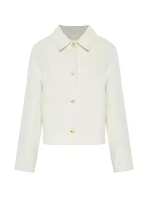 SAMSOE SAMSOE Saholly Collared Jacket - Neutrals