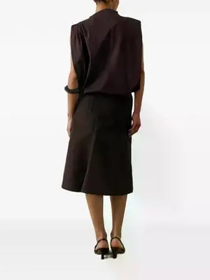 Soeur Hope A-line Skirt - Brown