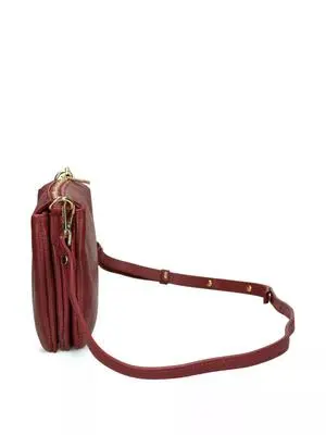 MY BEST BAG FIRENZE Leather Cross Body Bag - Red