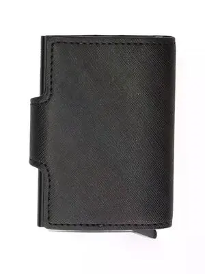 BOSS Snap-button Leather Wallet