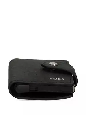 BOSS Snap-button Leather Wallet