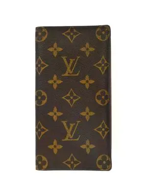 LOUIS VUITTON 2003 Monogram Wallet - Brown