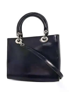 Dior 1997 Lady Handbag - Blue
