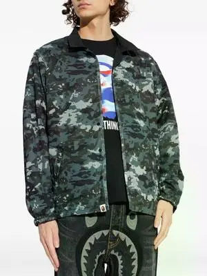 A BATHING APE Camouflage-print Reversible Jacket