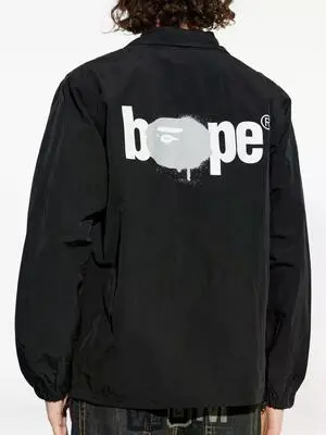 A BATHING APE Camouflage-print Reversible Jacket