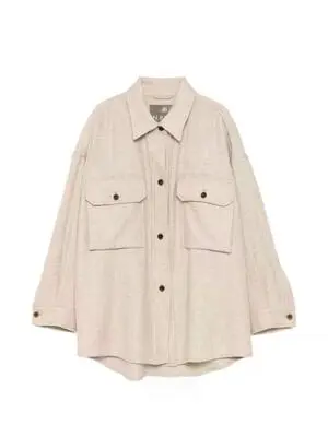 N.peal Chest Pockets Jacket - Neutrals