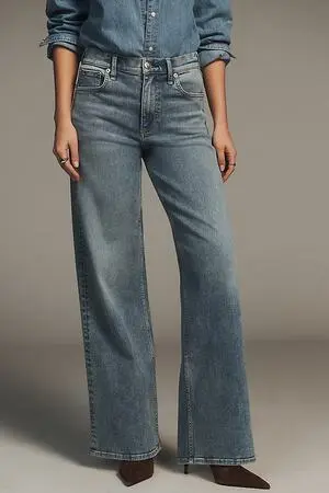 Rag & Bone Flexi Andi High-rise Wide-leg Jeans