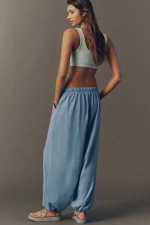DAILY PRACTICE Cotton Blend Knit Joggers - Deep Sky