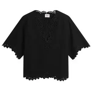 Isabel Marant Shana Blouse - Faded Black