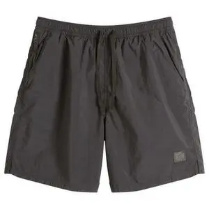 Stone Island Ghost Nylon Smerigliato Swim Shorts - Black