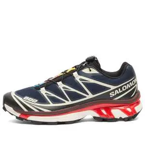 SALOMON Xt-6 Sneaker - Maritime Blue/black/fiery Red