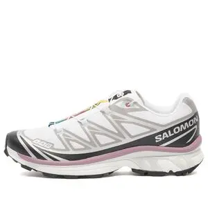 SALOMON Xt-6 Sneaker - White/black/dusky Orchid