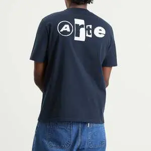 ARTE Back Collage T-shirt - Navy