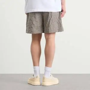Moncler Check Drawstring Shorts