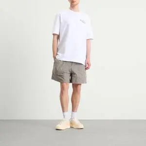 Moncler Check Drawstring Shorts