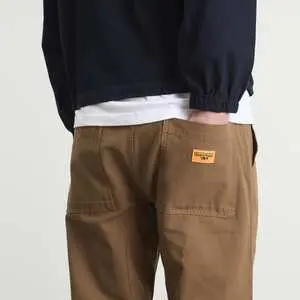 SERVICE WORKS Classic Canvas Chef Trousers - Bark