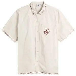 SERVICE WORKS Border Shirt - Off White