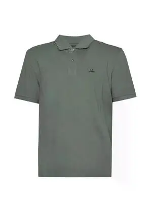 C.P. COMPANY Logo Polo Shirt - Green